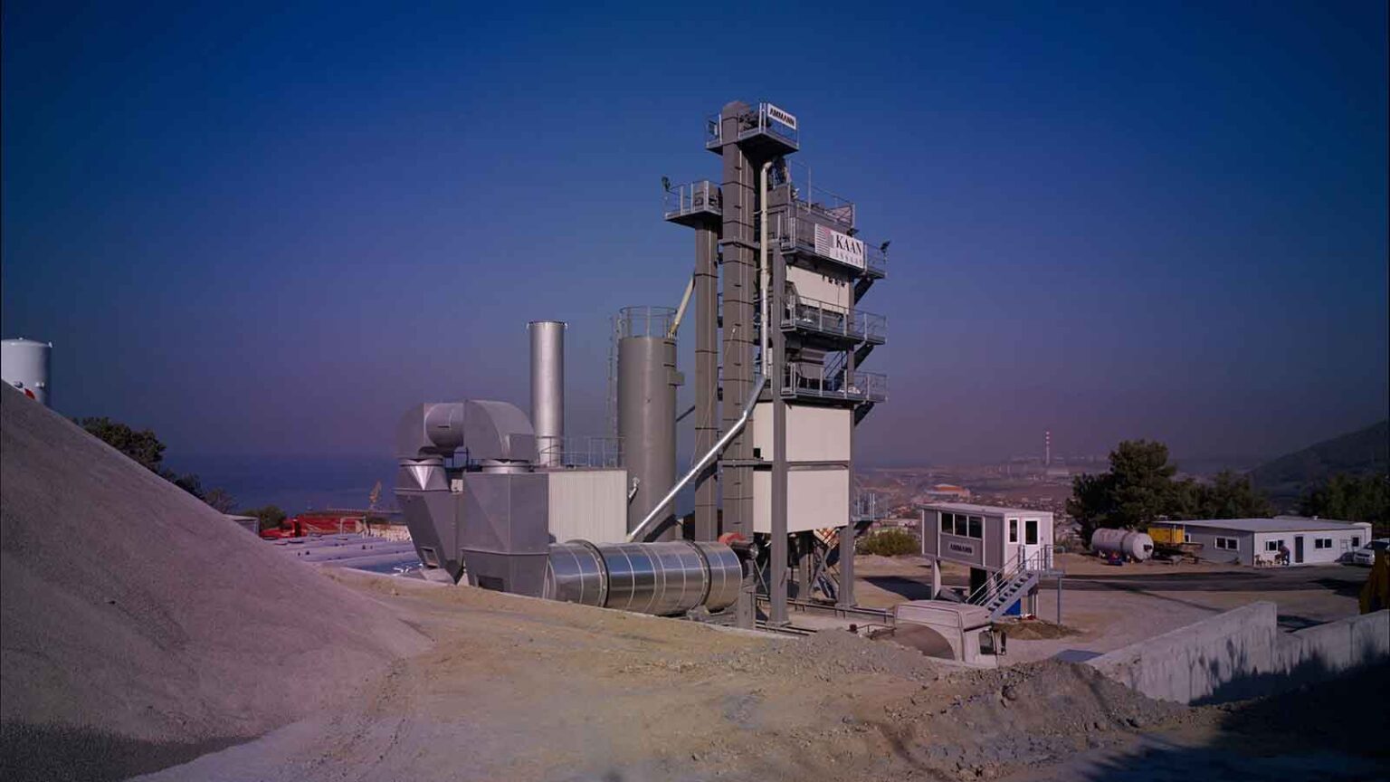 Planta de asfalto AMMANN ABA 100-340 UNIBATCH – Euromateriales