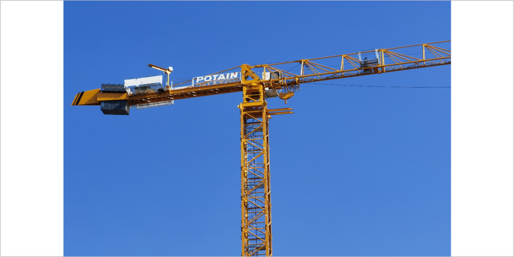 Grúa torre MCT 185 – Euromateriales