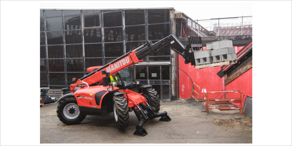 Manipulador telescópico MANITOU MTX1033 – Euromateriales