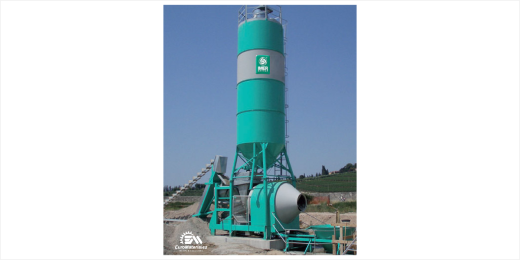 Planta para concreto IMER ORU BTK508 – Euromateriales